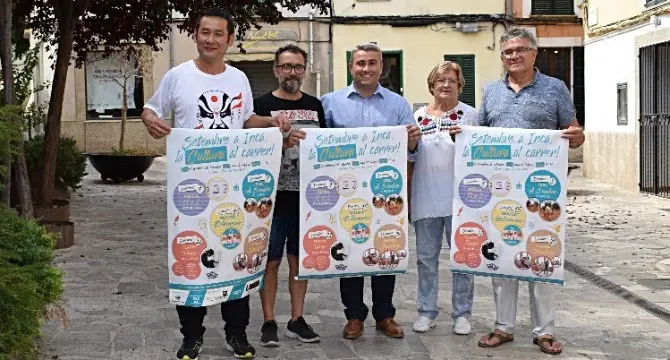 Inca prepara un septiembre con actos culturales en la calle